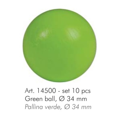 Pallina verde cod.14500