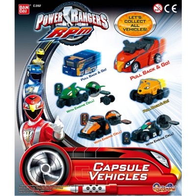 65mm Power Rangers RPM Vehicles C2157