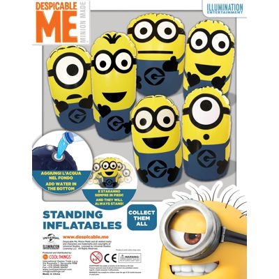 65mm Despicable me standing inflatables