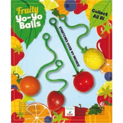50mm Fruity Yo-Yo balls
