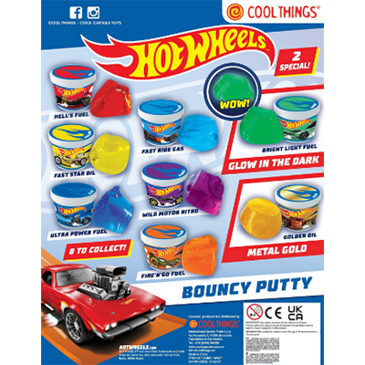 50mm Hot Wheels Putty Slime small