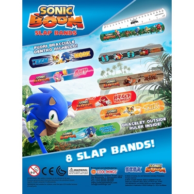 50mm Sonic Slap bracelets