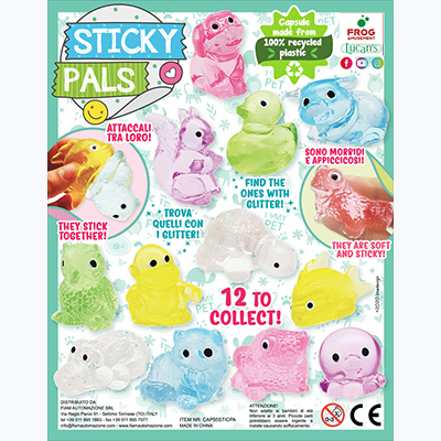 55mm Sticky Pals - Palline sorpresa 50 mm - Palline sorpresa - Lucan's ...