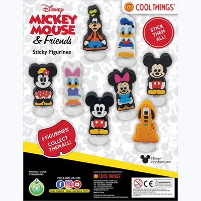 65mm Mickey Mouse and friends sticky